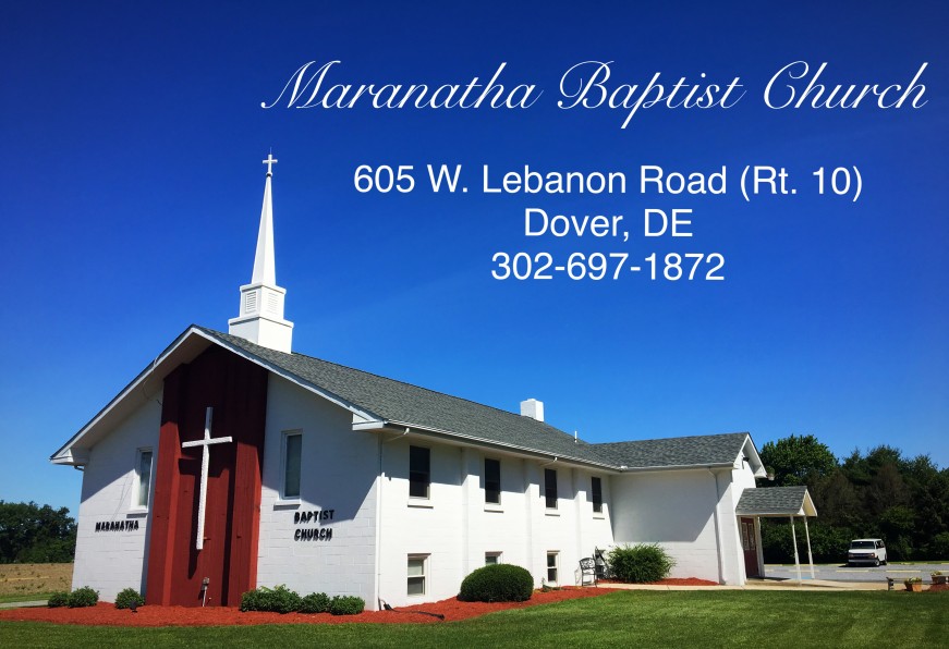 Welcome To Maranatha Baptist Church!